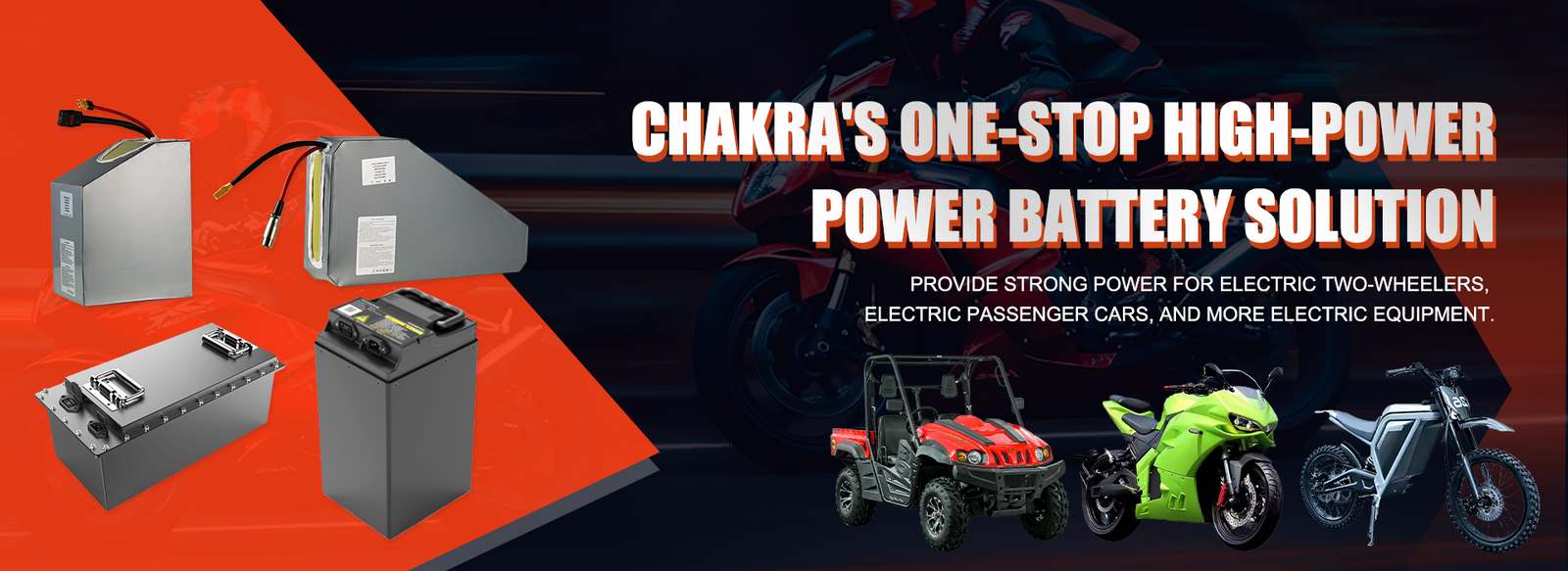 High Power Customized Lithium Battery Packs | Chakra Battery